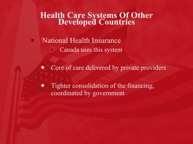 US health care system overview 1 | PPT