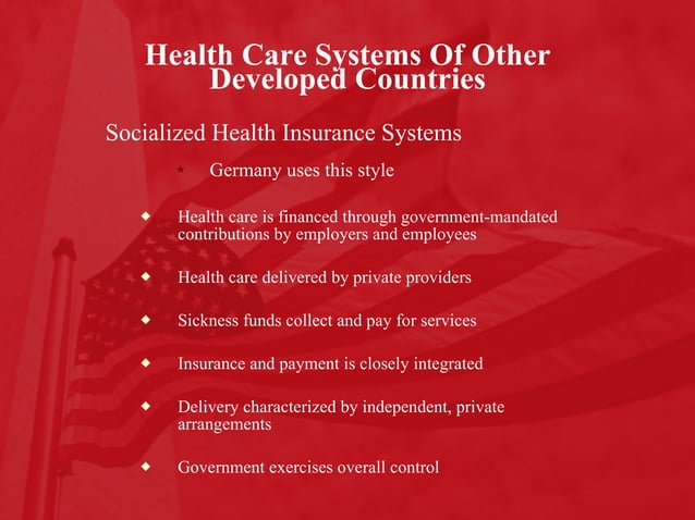 US health care system overview 1 | PPT | Health Insurance | Insurance