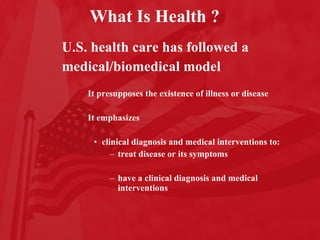 US health care system overview 2 | PPT