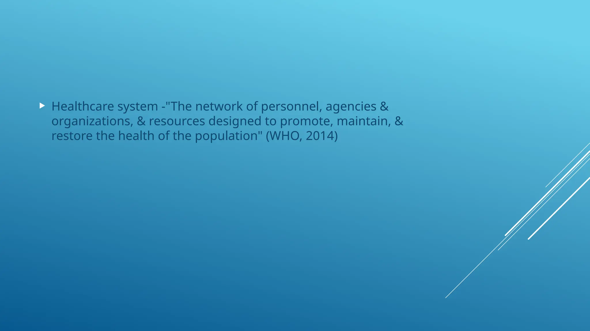US Healthcare System an overview of it.pptx