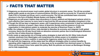 Us hegemony in world politics | PPTX