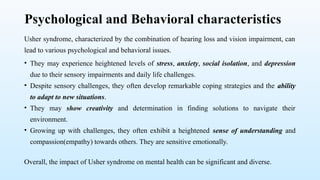 Define Usher Syndrome: Types, Causes & Management | PPTX