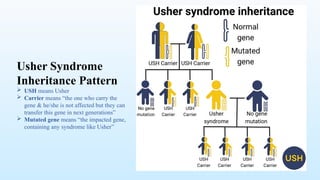 Define Usher Syndrome: Types, Causes & Management | PPTX
