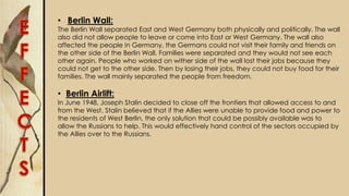 Berlin Wall final project | PPTX