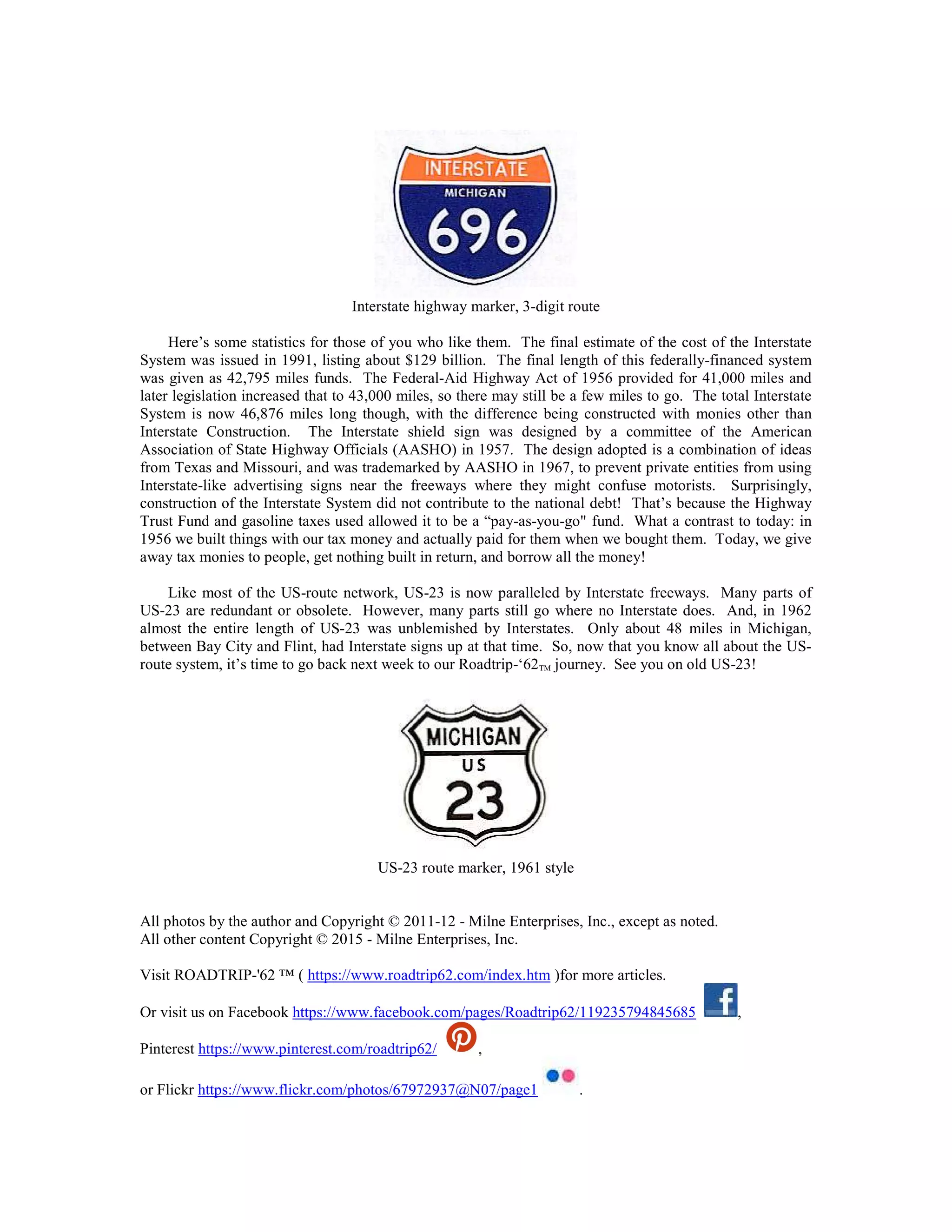 US Highway Systems: Present, Past, and Present | PDF
