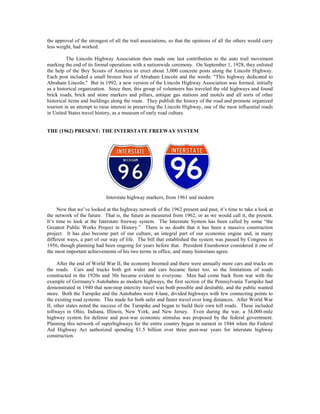 US Highway Systems: Present, Past, and Present | PDF