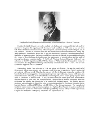 US Highway Systems: Present, Past, and Present | PDF