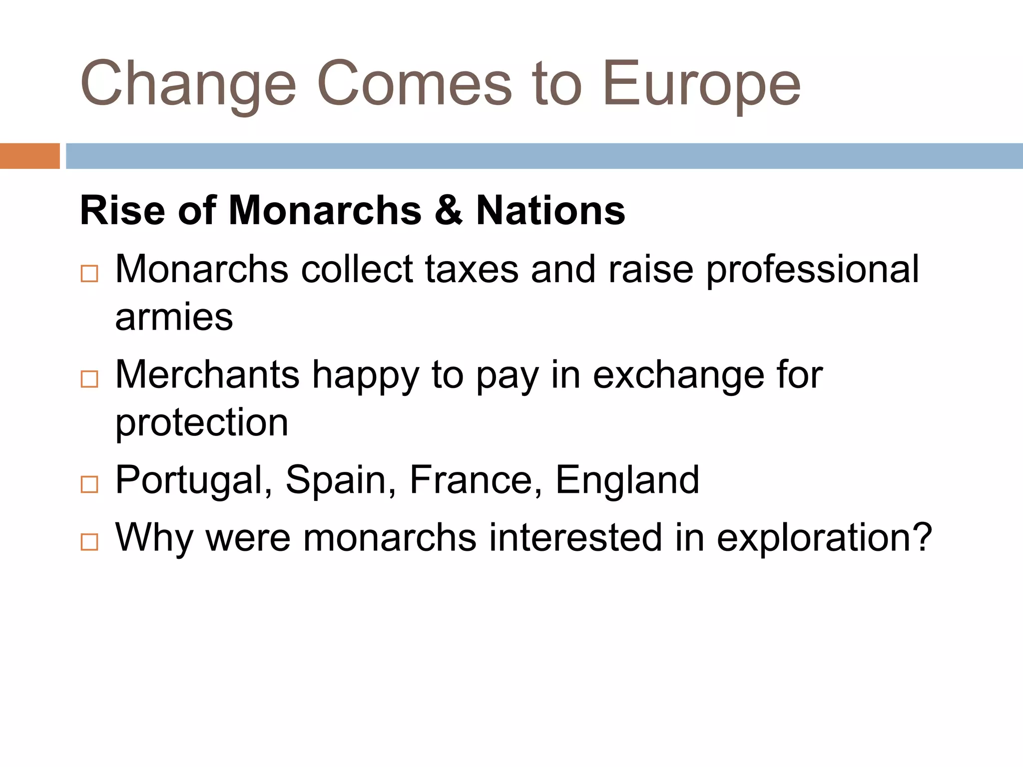 Us hist european societies around 1492 | PPTX