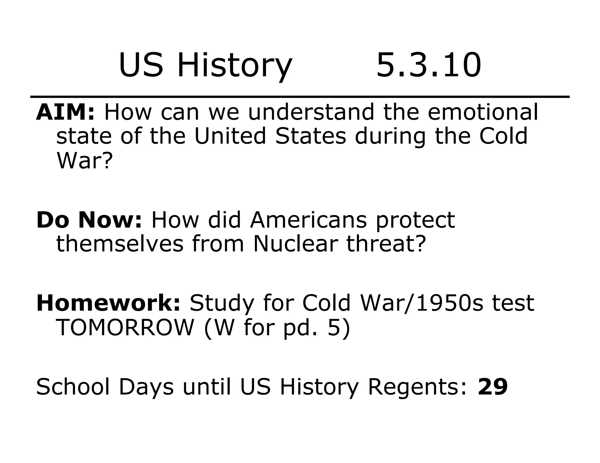 1950s Slide Show | PDF