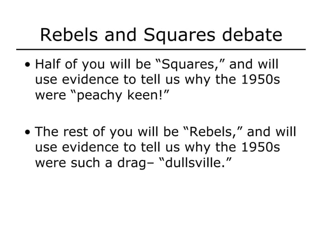 1950s Slide Show | PDF