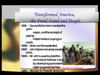 The Story of American Agriculture | PPT