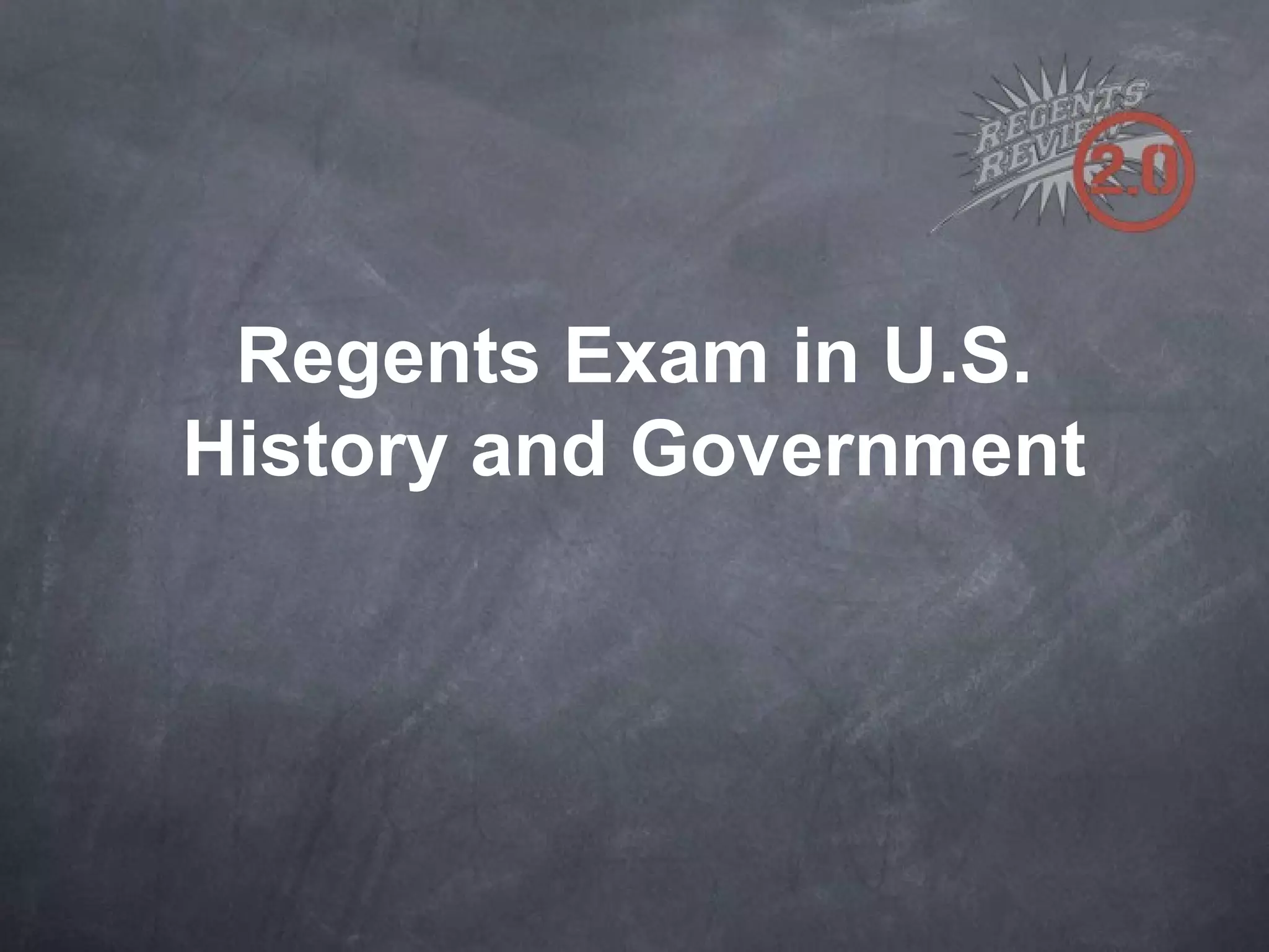 Us history and government reg rev | PPT
