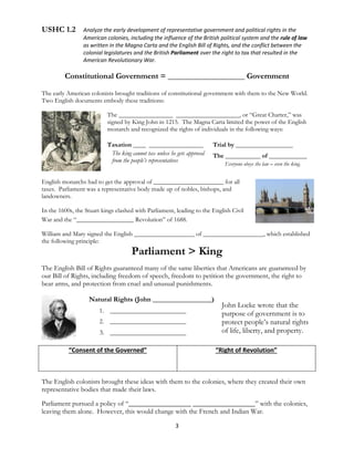 US History EOC Review Guide | PDF