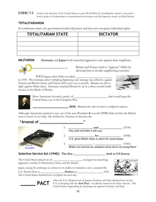 US History EOC Review Guide | PDF