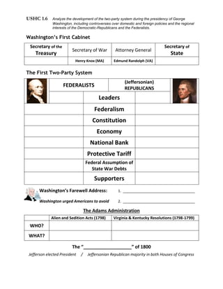 US History EOC Review Guide | PDF