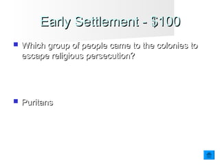 Us history jeopardy | PPT