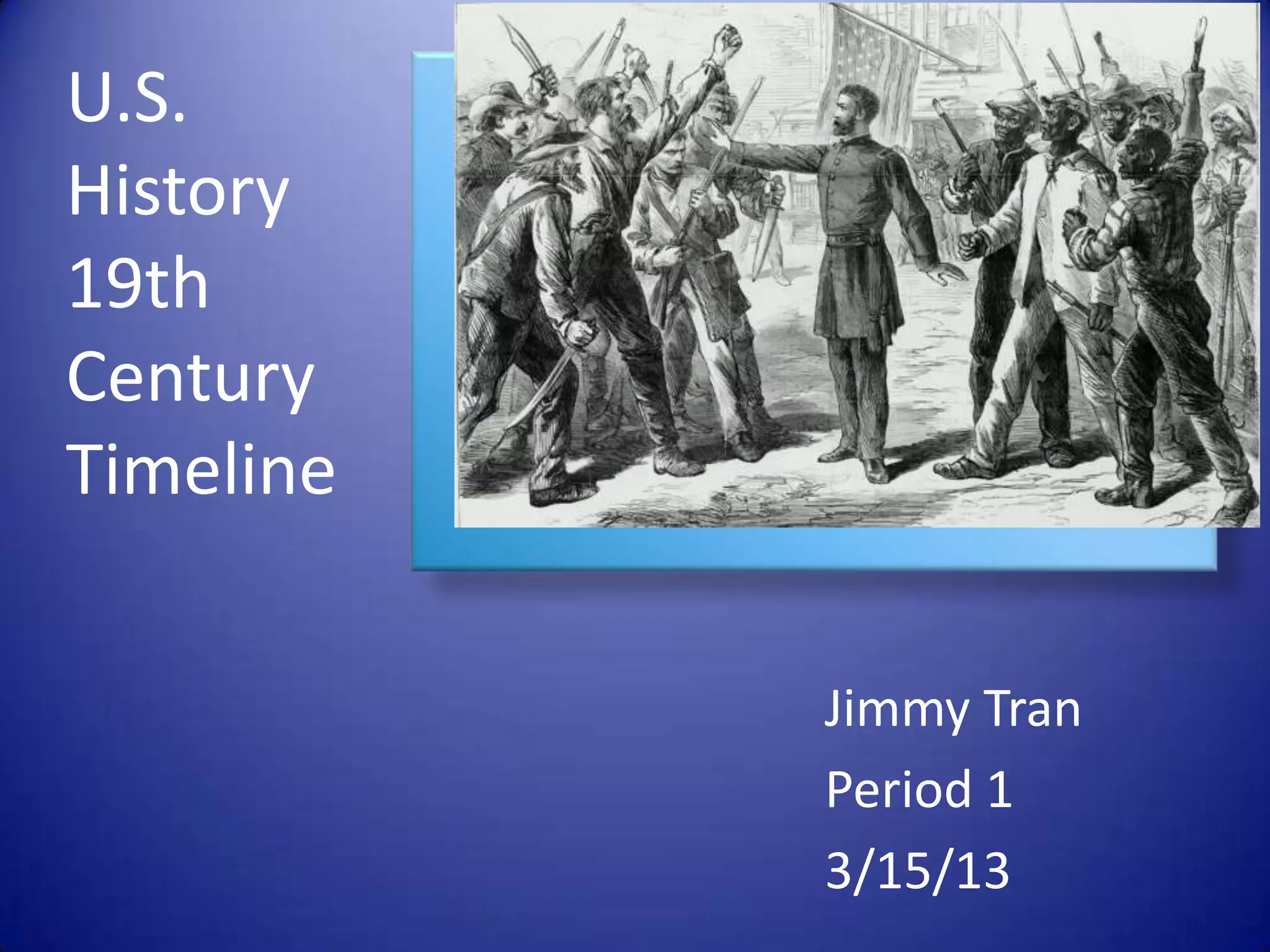 Us History Timeline Ppt