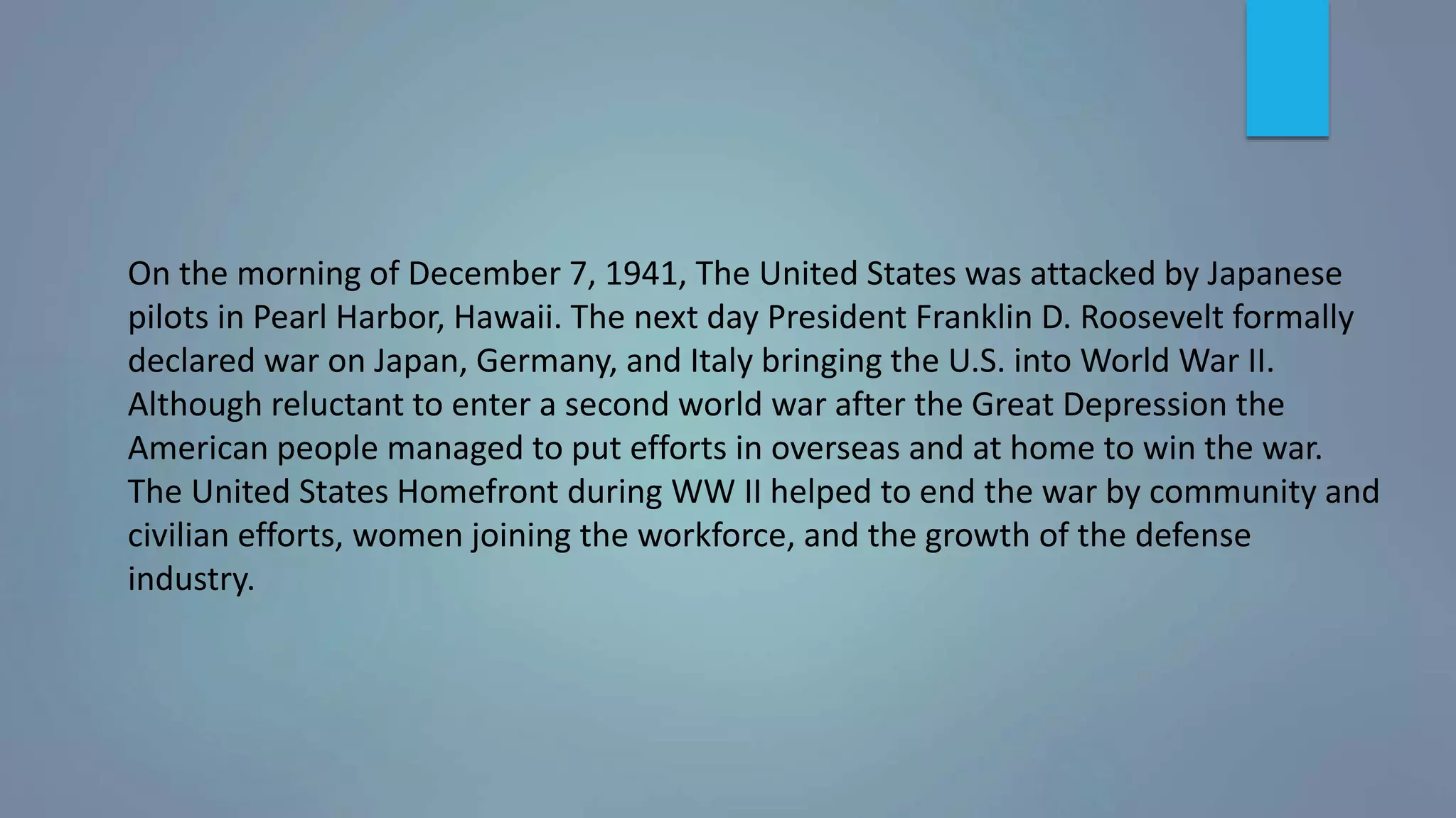 Us home front wwii | PPT