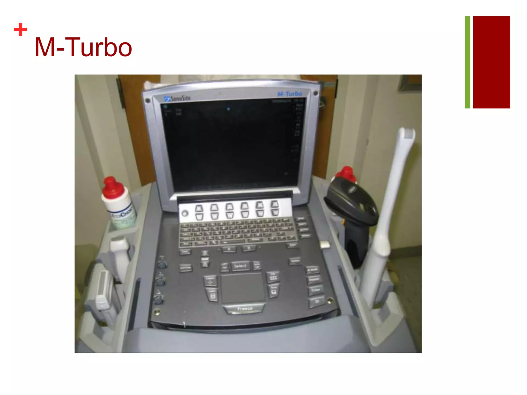 How to Use M-Turbo Ultrasound Machine | PPT