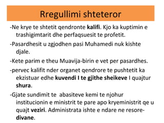 Historia e se Drejtes 7 | PPT