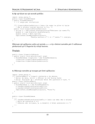 Ushtrime nejava | PDF