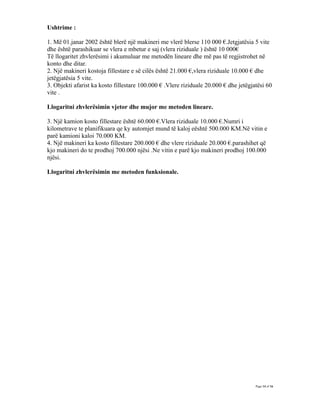 Ushtrime viti i parë | DOC