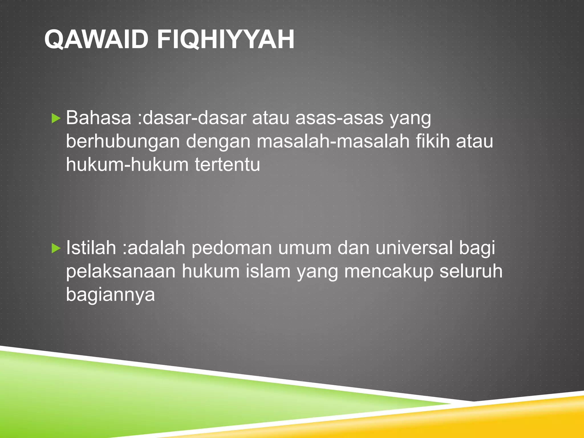 Ppt Ushul Fikih Dasar Pptx