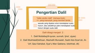 Ushul Fiqh-Dalil yang disepakati.pptx