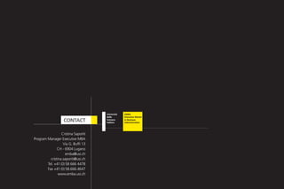 Usi Emba Brochure | PDF