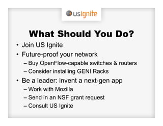 U.S. Ignite Presentation | PPT