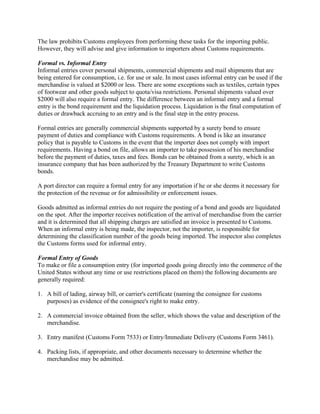 U simportrequirements | PDF