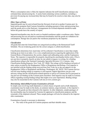 U simportrequirements | PDF