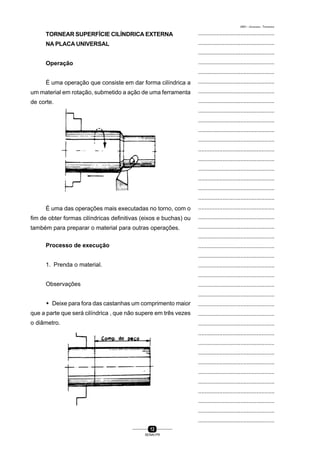 Apostila de Usinagem Tornearia mecânica .pdf