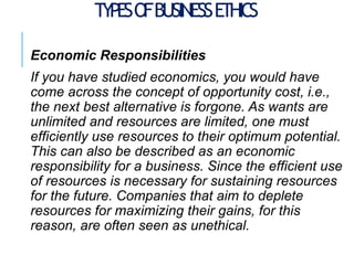 Business ethics concept in Business mnagement | PDF