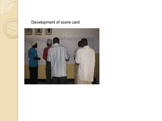 Using the community score card (csc) | PPTX