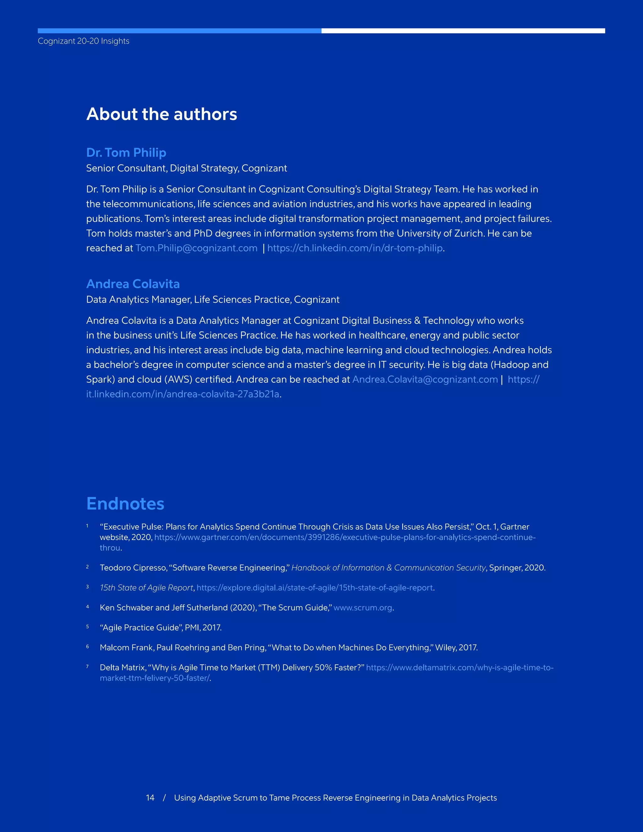 Using Adaptive Scrum to Tame Process Reverse Engineering in Data Analytics Projects | PDF