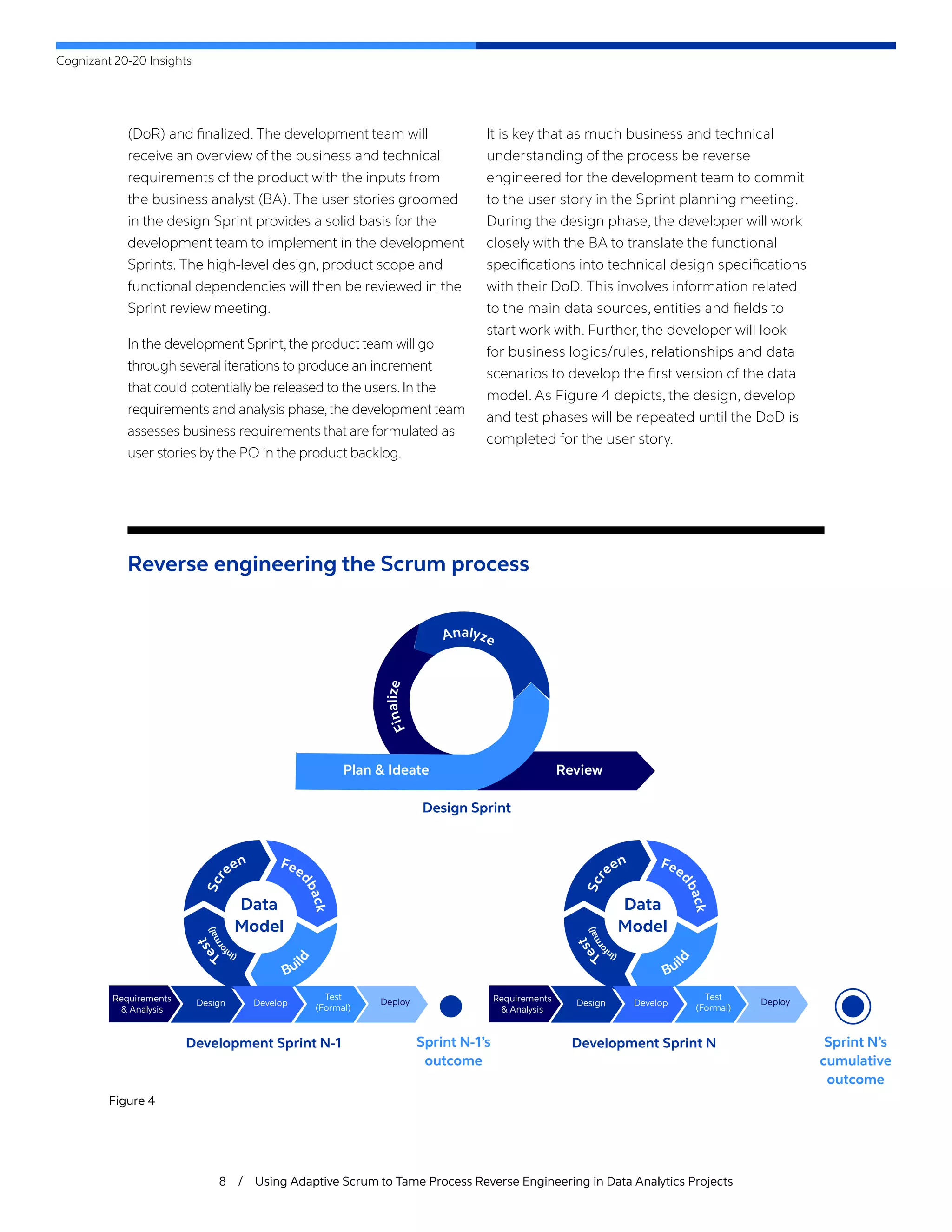 Using Adaptive Scrum to Tame Process Reverse Engineering in Data Analytics Projects | PDF