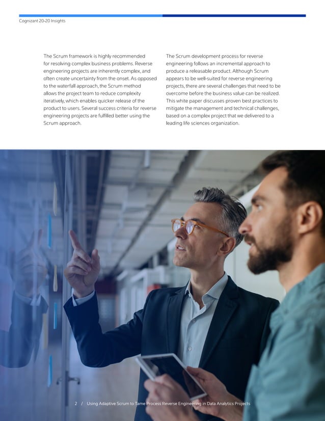 Using Adaptive Scrum to Tame Process Reverse Engineering in Data Analytics Projects | PDF
