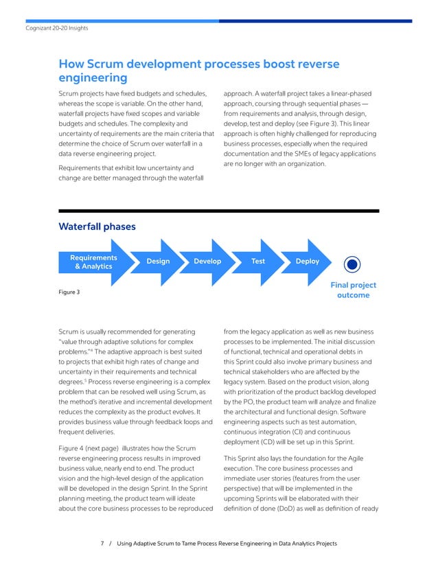 Using Adaptive Scrum to Tame Process Reverse Engineering in Data Analytics Projects | PDF