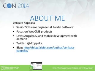 Using-AngularJS-with-Sitefinity.pptx | Web Development | Internet