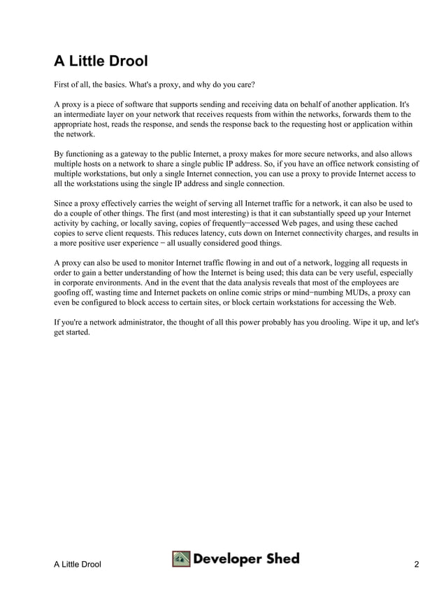 Using aphace-as-proxy-server | PDF