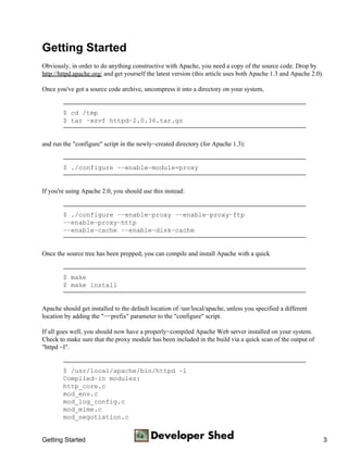 Using aphace-as-proxy-server | PDF