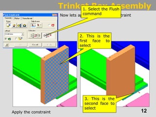 Using AutoDesk Inventor to assemble a Trinket box | PPT