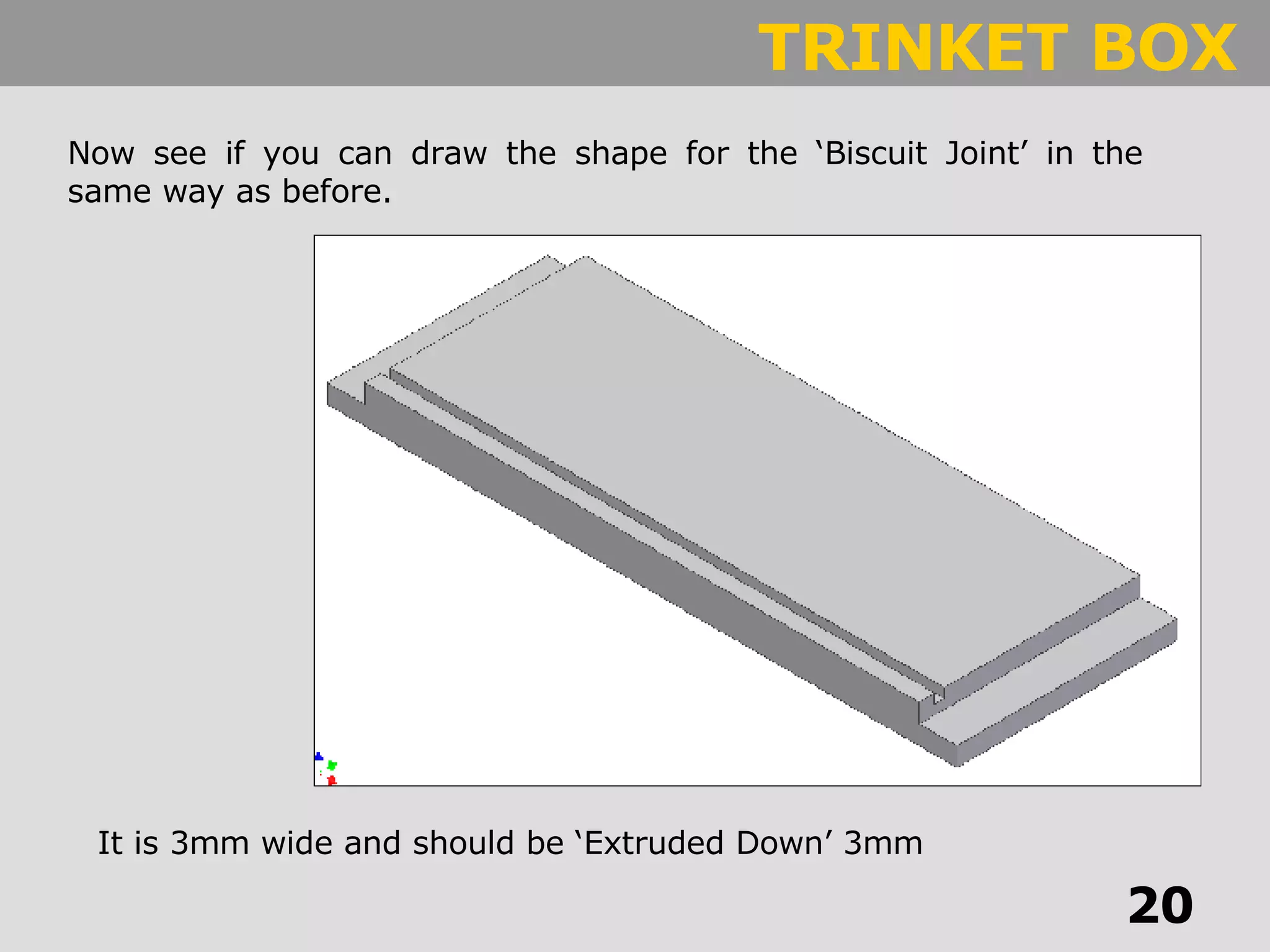 Using AutoDesk Inventor to create a Trinket box | PPT | 3-D Graphics | Computer Software and ...