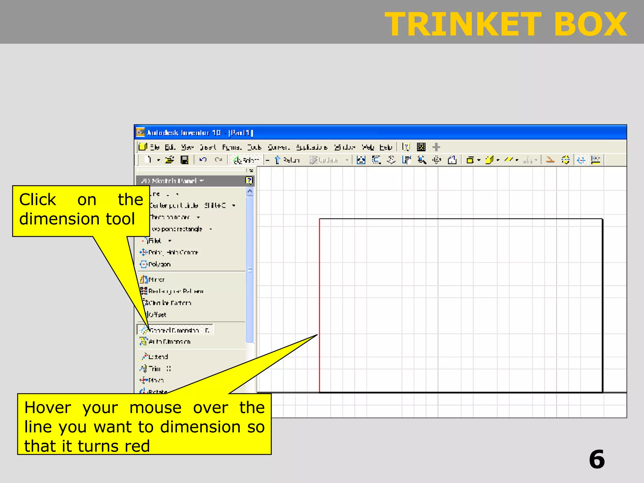 Using AutoDesk Inventor to create a Trinket box | PPT | 3-D Graphics | Computer Software and ...