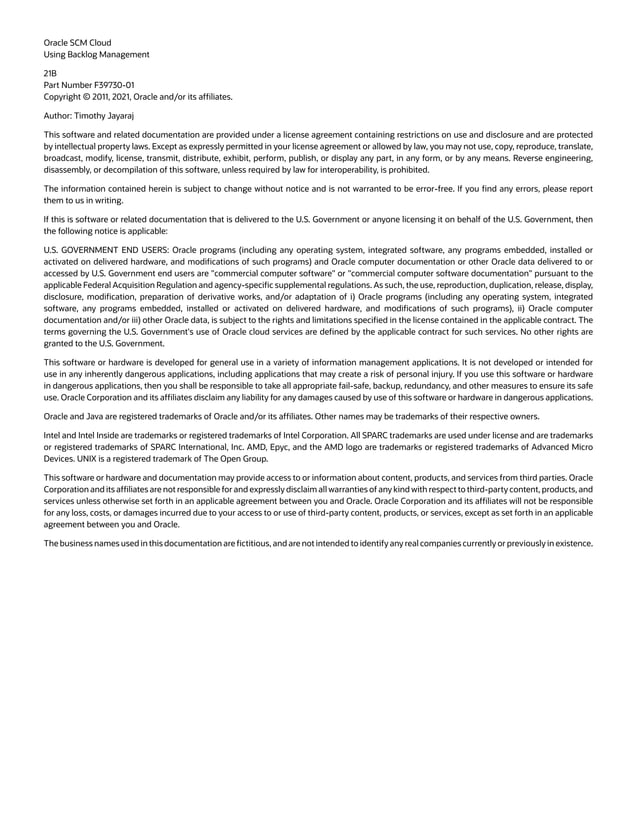 Using backlog-management | PDF