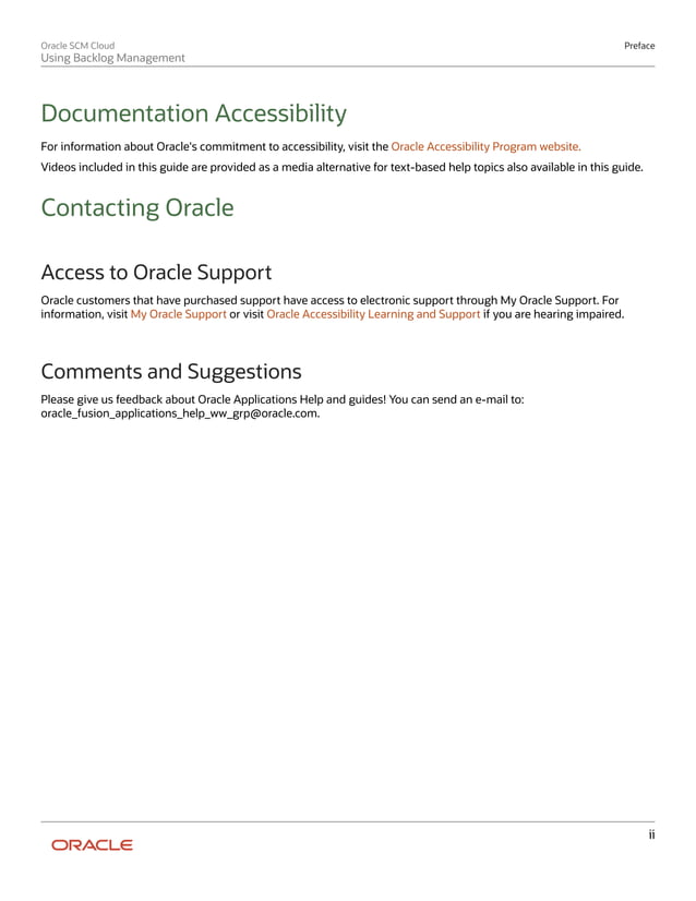 Using backlog-management | PDF
