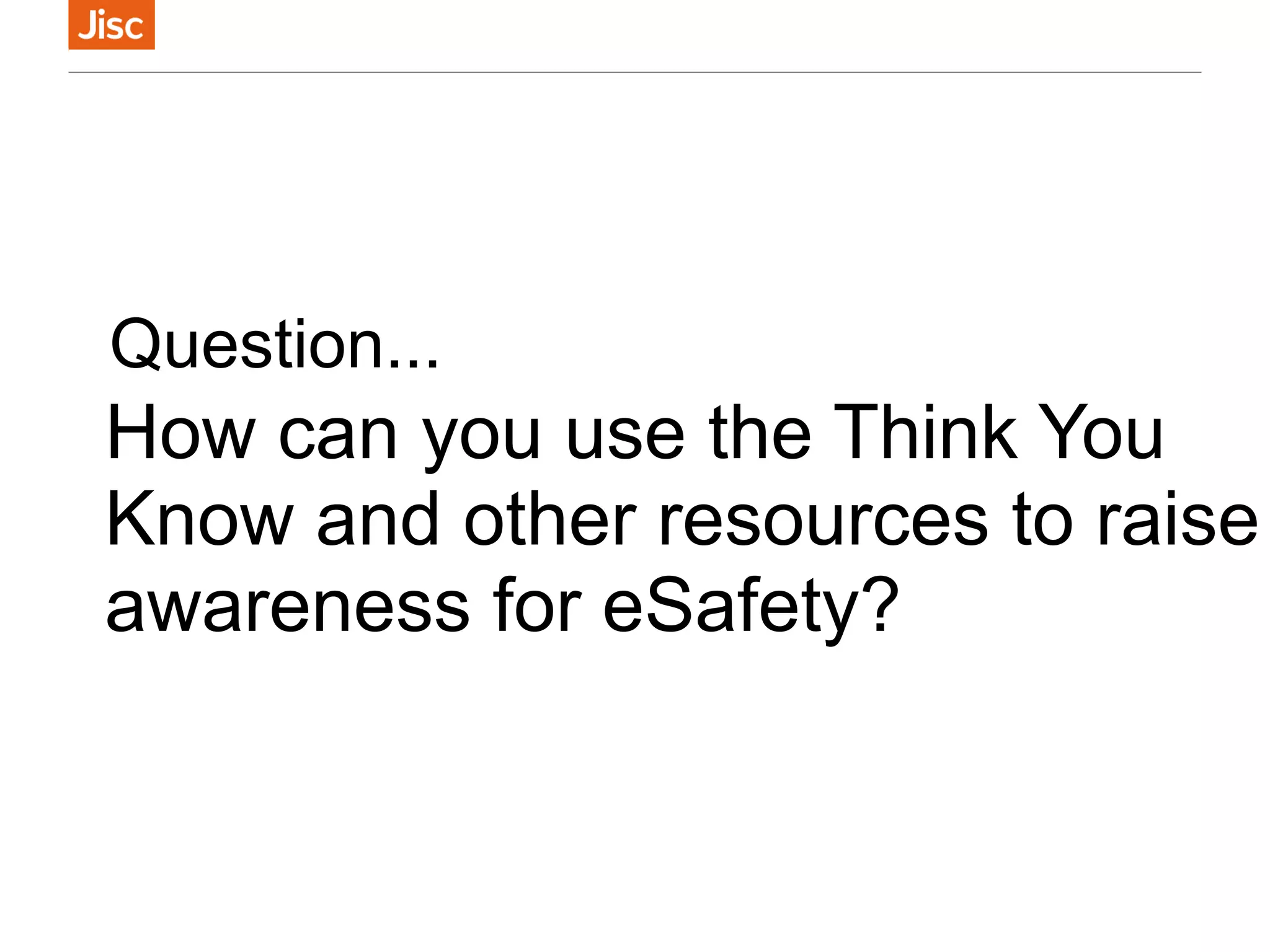 Using CEOP and ThinkUKnow resources | PDF