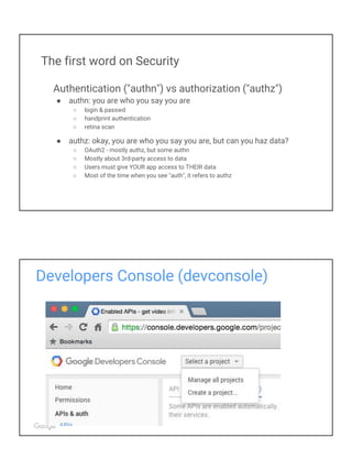 Using Google (Cloud) APIs | PDF | Cloud Computing | Internet