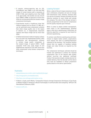 Using Compression Techniques to Streamline Image and Video Storage and ...